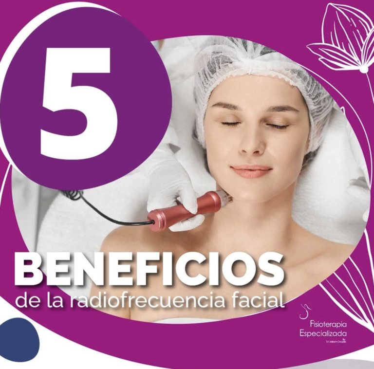 Beneficios de la radiofrecuencia facial: - Fisioterapia Especializada